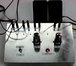 Selection scenery from which two tubes are measured at the same time.